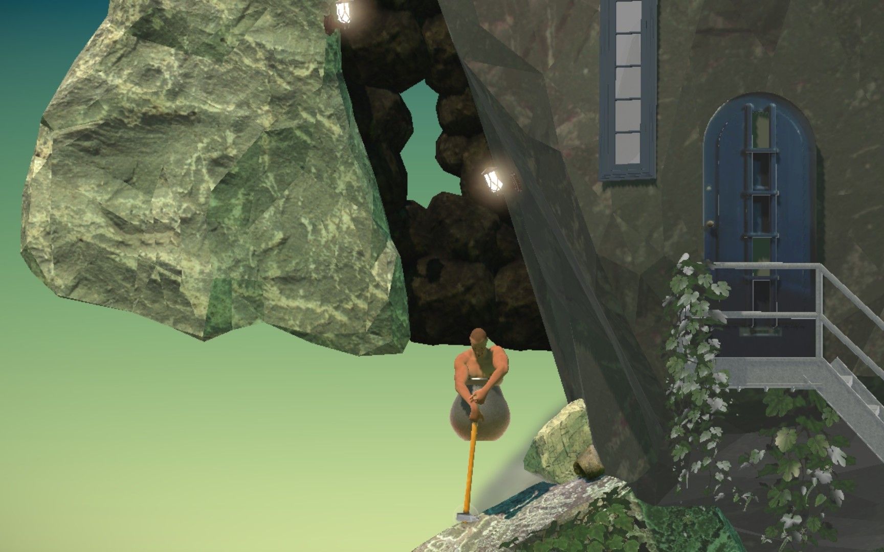 视频最后有如何下载此游戏《Getting over it》_哔哩哔哩_bilibili