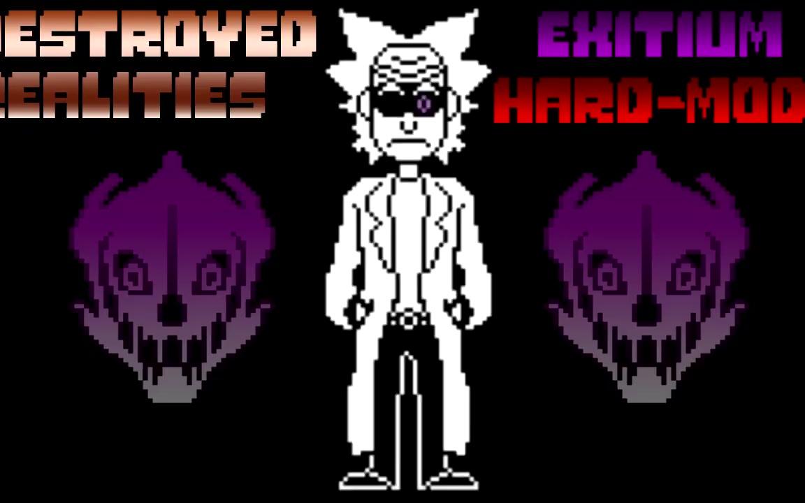Destroyed Realities-Hard Mode-Exitium_哔哩哔哩_bilibili