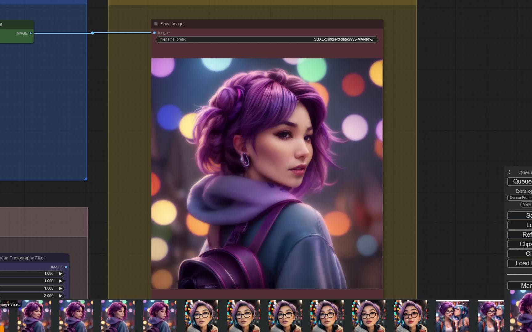 SDXL+ComfyUI+Roop AI换脸