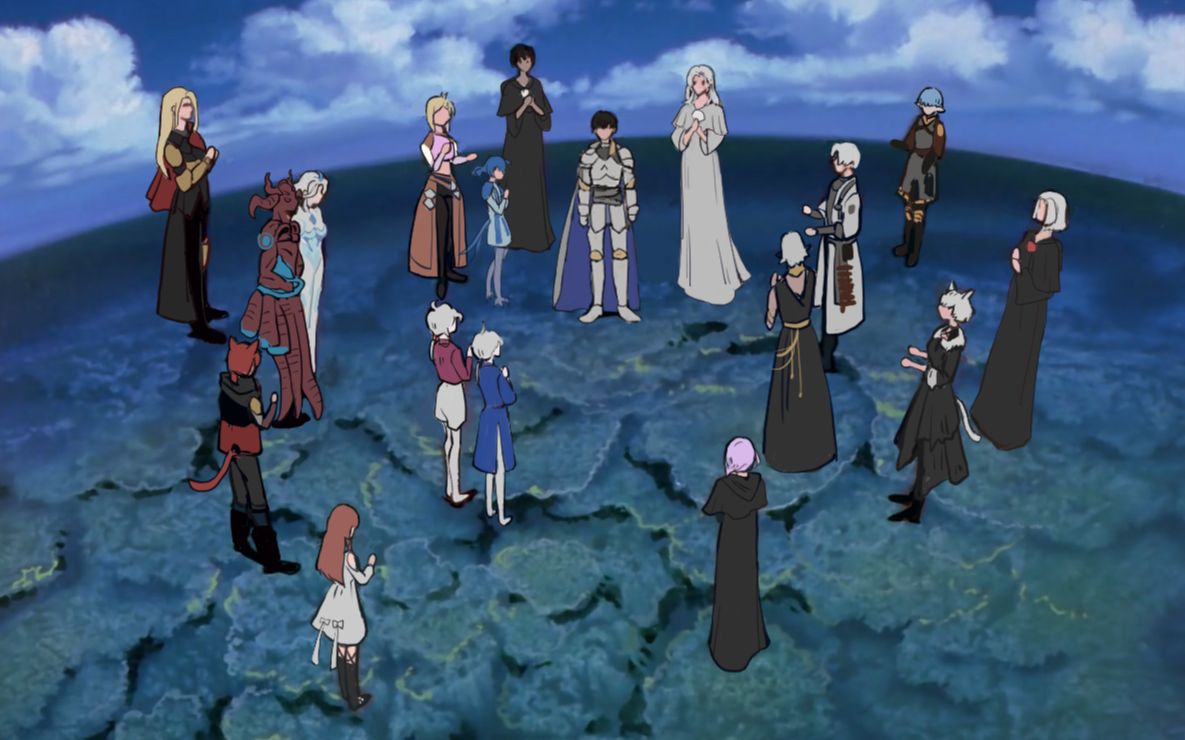 【𝐅𝐅𝟏𝟒/6.0】EVA描改 光之战士在世界中心呼唤爱_哔哩哔哩_bilibili