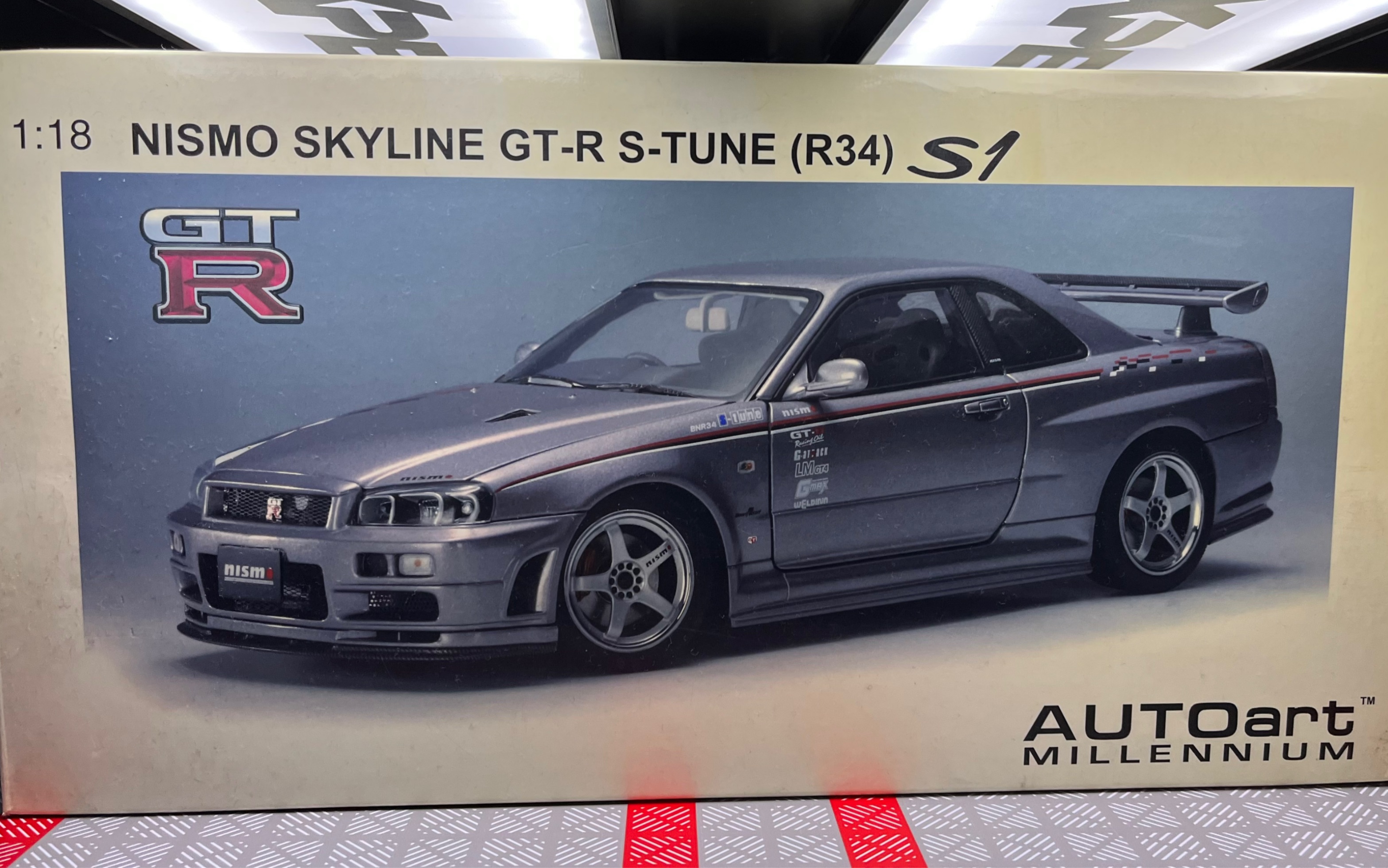 Autoart Nismo Skyline GT-R R34（S- Tune）_哔哩哔哩_bilibili