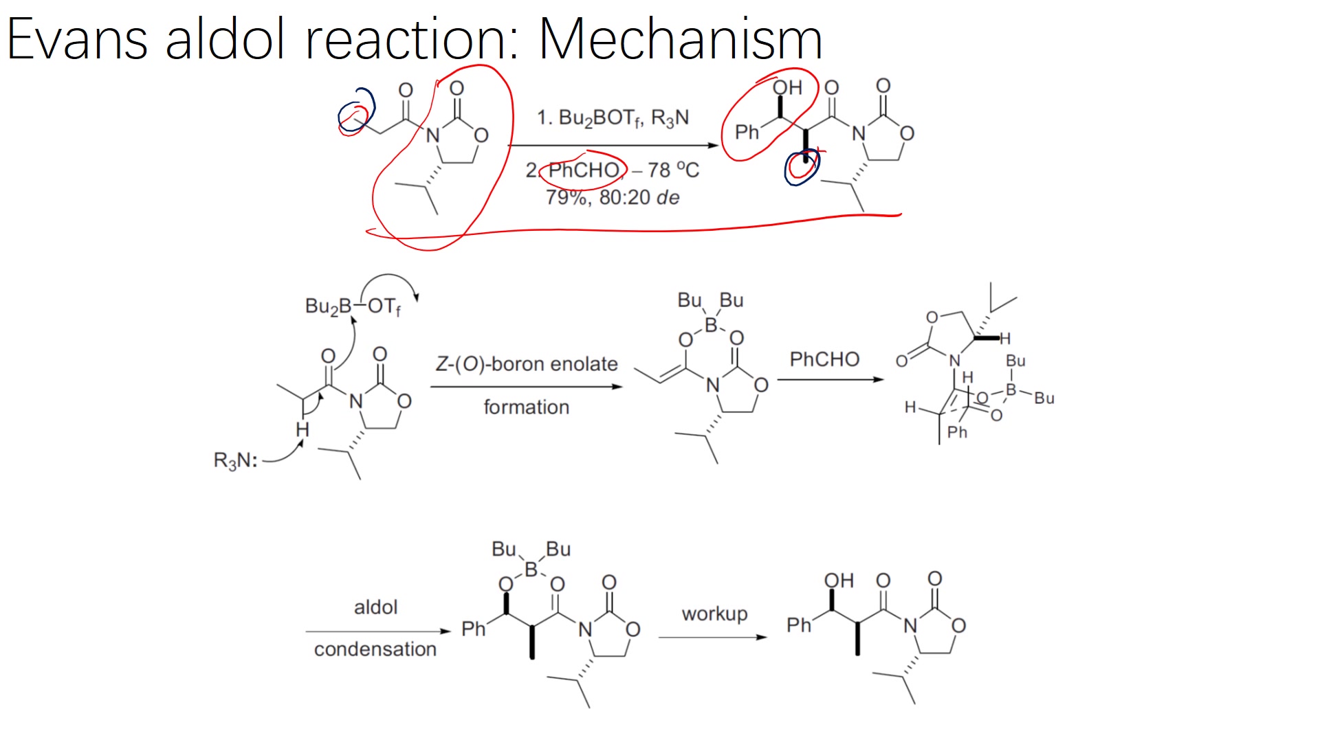 有机人名反应（99）：Evans aldol reaction_演讲•公开课_科技_bilibili_哔哩哔哩