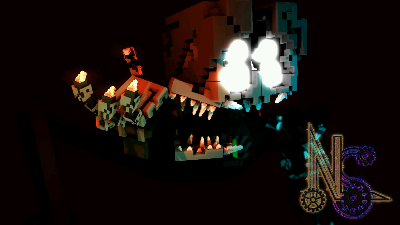 [FNAF/MC] game over_哔哩哔哩_bilibili