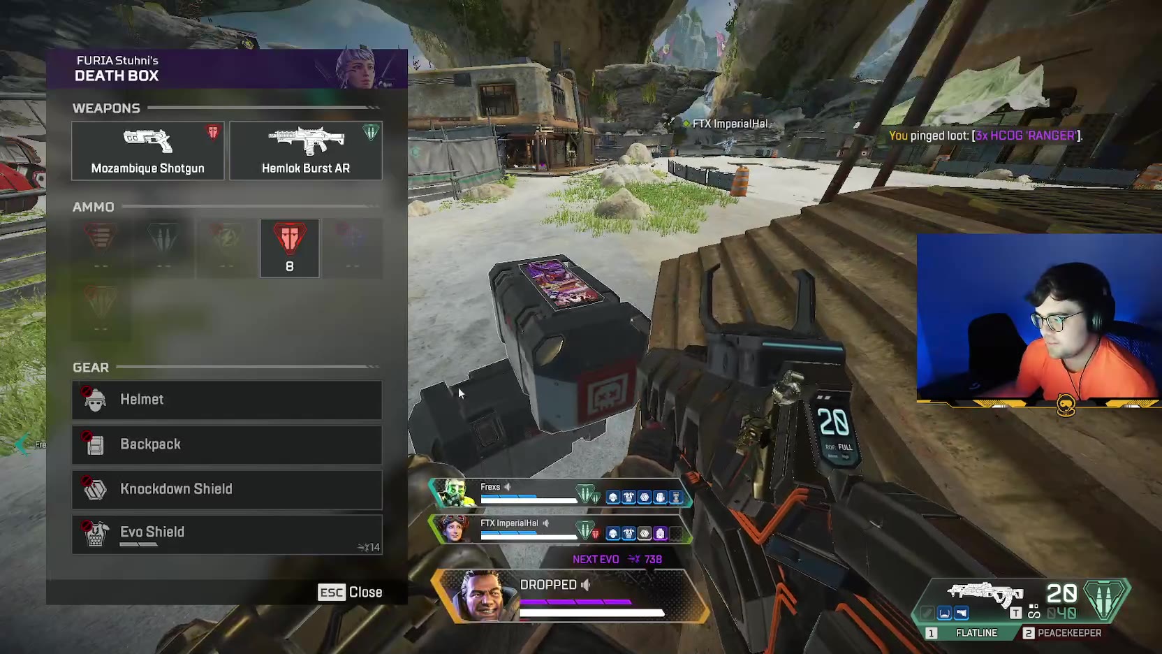 Dropped 2022.05.24直播录像_哔哩哔哩bilibili_APEX英雄