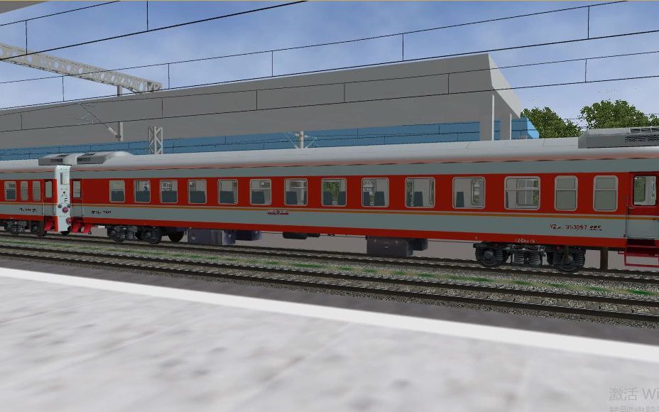 【MSTS/OR】HXD3C 0157牵引25G原色DC600V_单机游戏热门视频