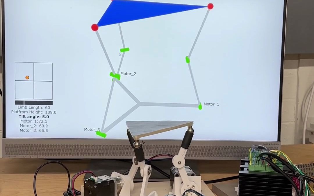 【思知瑞科技】大脑实验室 TouchDesigner + arduino控制的3DOF并联机械手 - 视频下载 Video Downloader