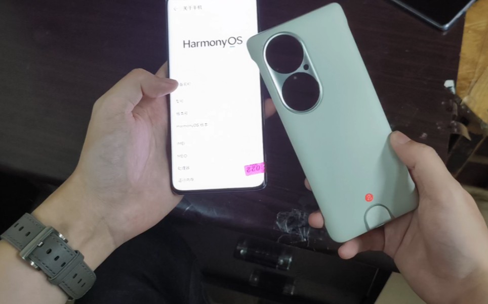首发 华为p50pro 5g 通讯壳上手视频。。一整套下来5000元搞定。 - 哔哩哔哩