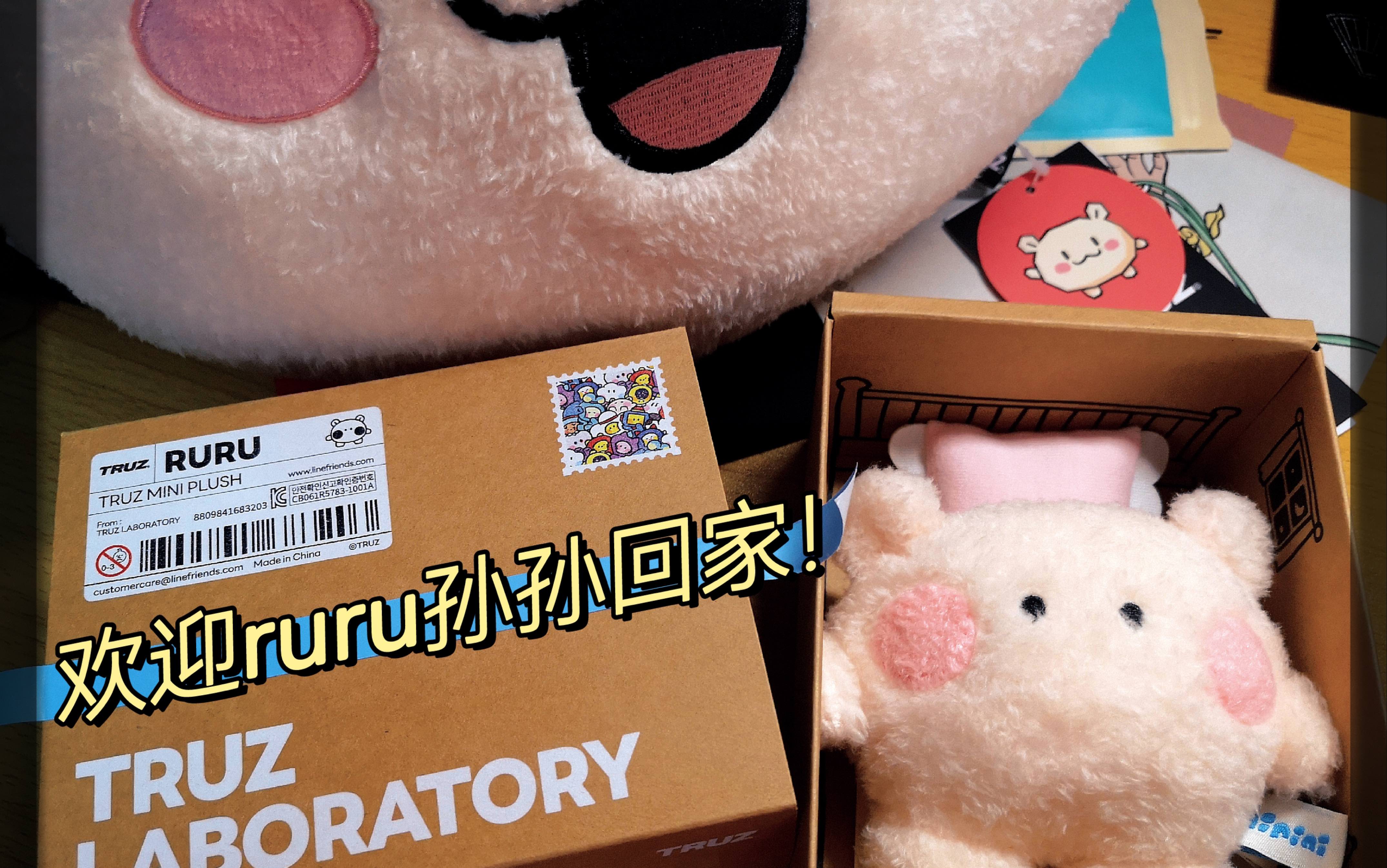 【Treasure】 RuRu开箱（mini版本+脸型抱枕）_哔哩哔哩_bilibili