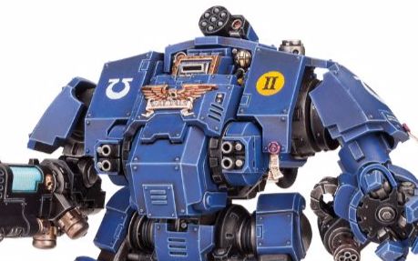 40K How to paint- Redemptor Dreadnought._哔哩哔哩_bilibili