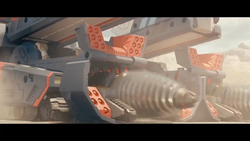 戴亚克隆DA95陆上机动战舰官方动画（DA93原来你只是舰载机甲） - 哔哩哔哩