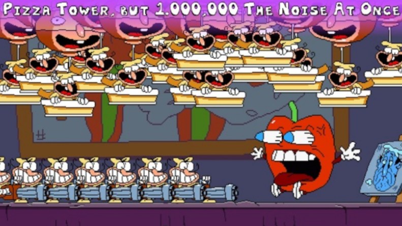 Perman: Pizza Tower, but 1.000,000 The Noise At Once-来自披萨塔的洞穴-来自披萨塔的洞穴 ...
