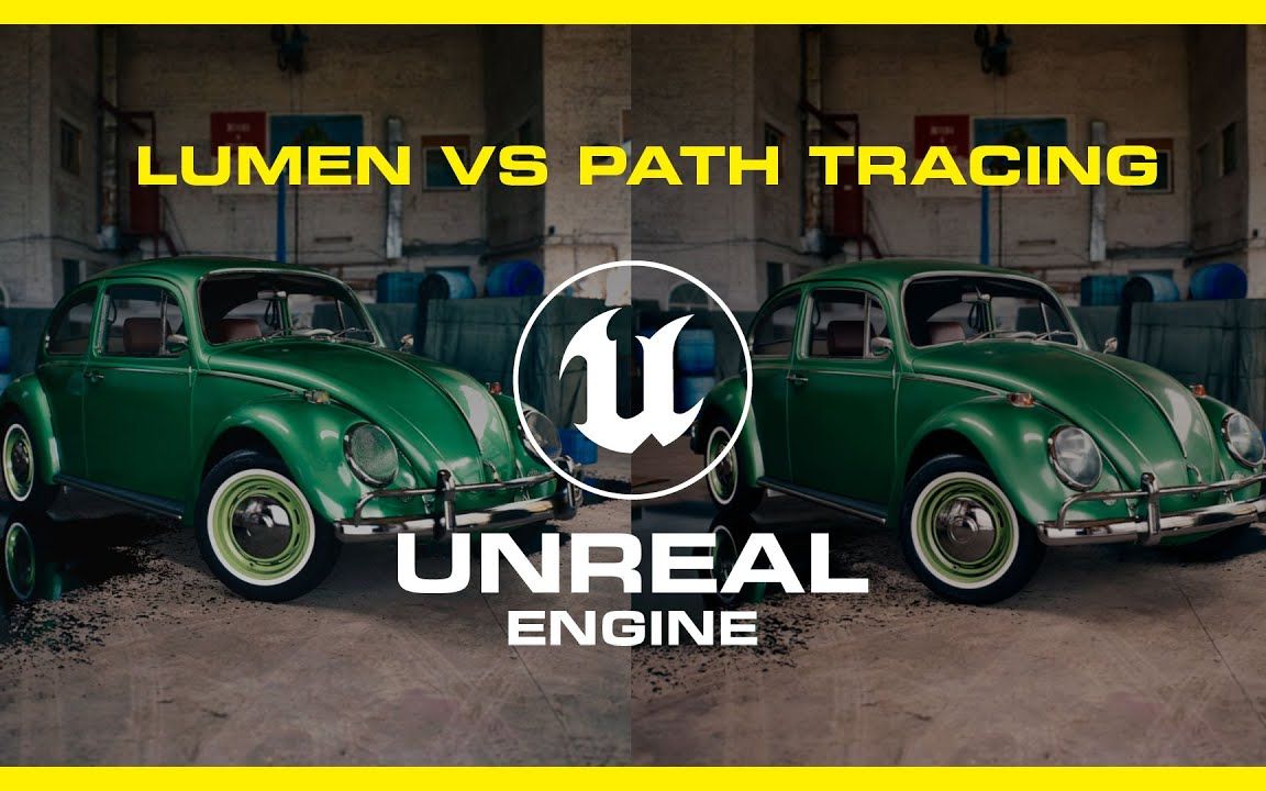 虚幻引擎 5 UE 5 Lumen 与 Path Tracing渲染效果对比_哔哩哔哩_bilibili
