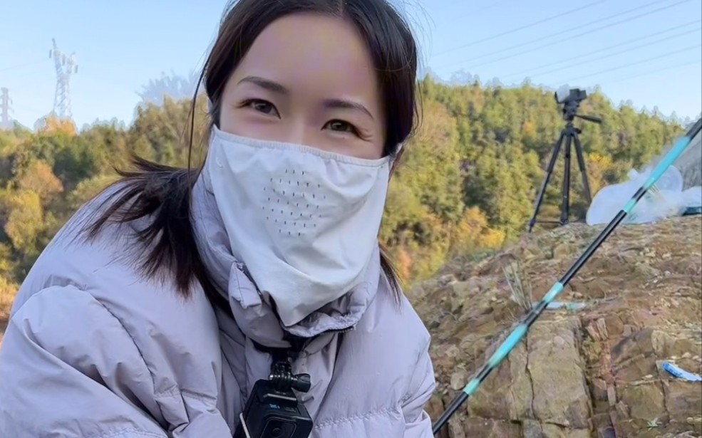 钓鱼这回事，坚持必有惊喜，嘿嘿-小昕去钓鱼-小昕去钓鱼-哔哩哔哩视频