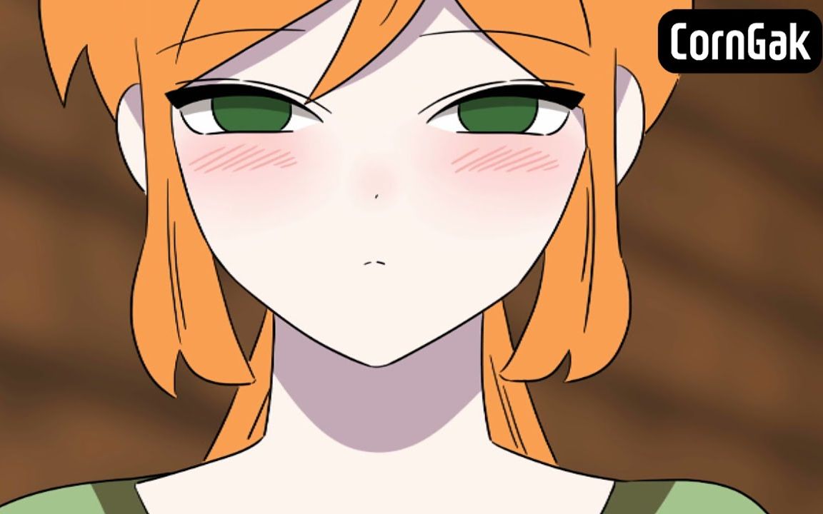 【poundza Z Minecraft动画】Alex推倒史蒂夫