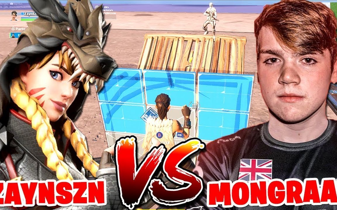 FaZe Mongraal 1v1 ZaynSzn【每日必看solo】_哔哩哔哩_bilibili