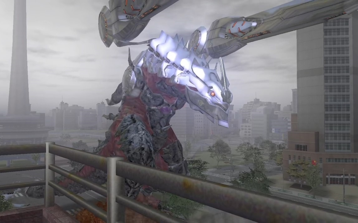 【NS地球防卫军3】EDF3 跟奥特曼一样高的巨型生物兵器怪兽_哔哩哔哩_bilibili