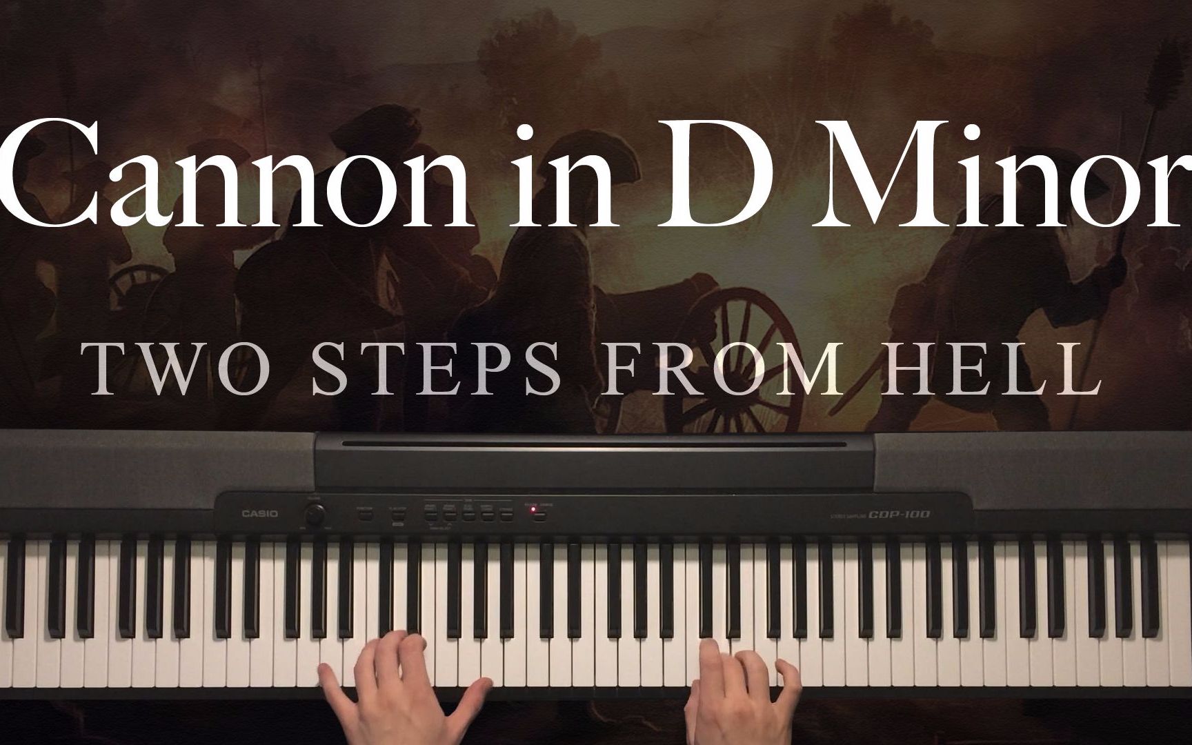 【钢琴】Cannon In D Minor - Andrew Wrangell 翻弹_哔哩哔哩_bilibili