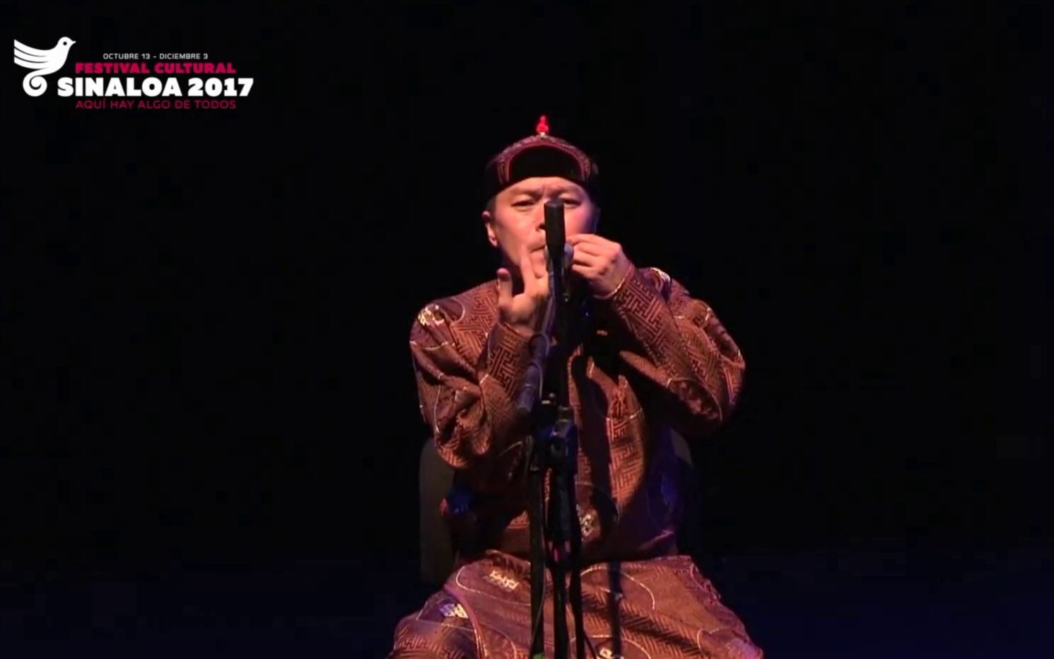 口弦独奏配呼麦 Ayan-ool Sam - demir khomuz solo at Festival Cultural Sinaloa ...