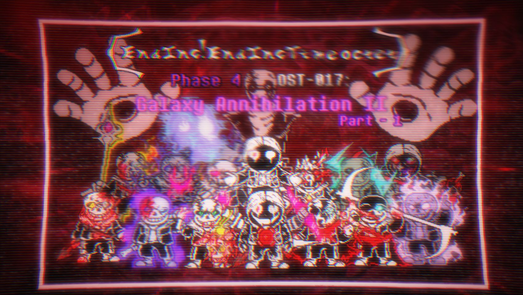 「Undertale Au」UNDERTALE TIME GOES BY CHAOS OST-000 Timeline End-哔哔啦卟 ...