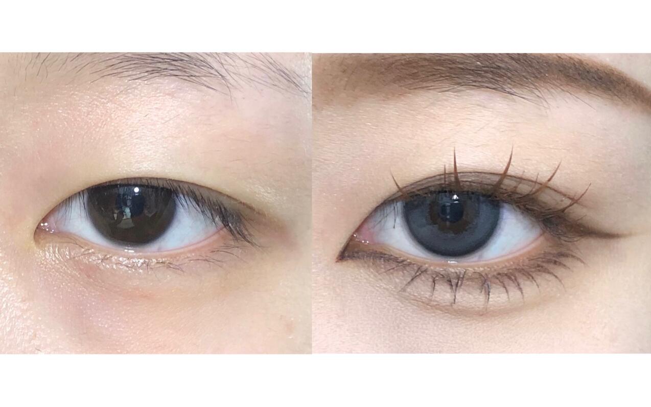当内双想画消肿亚裔轻混血妆!眼妆教程 哔哩哔哩