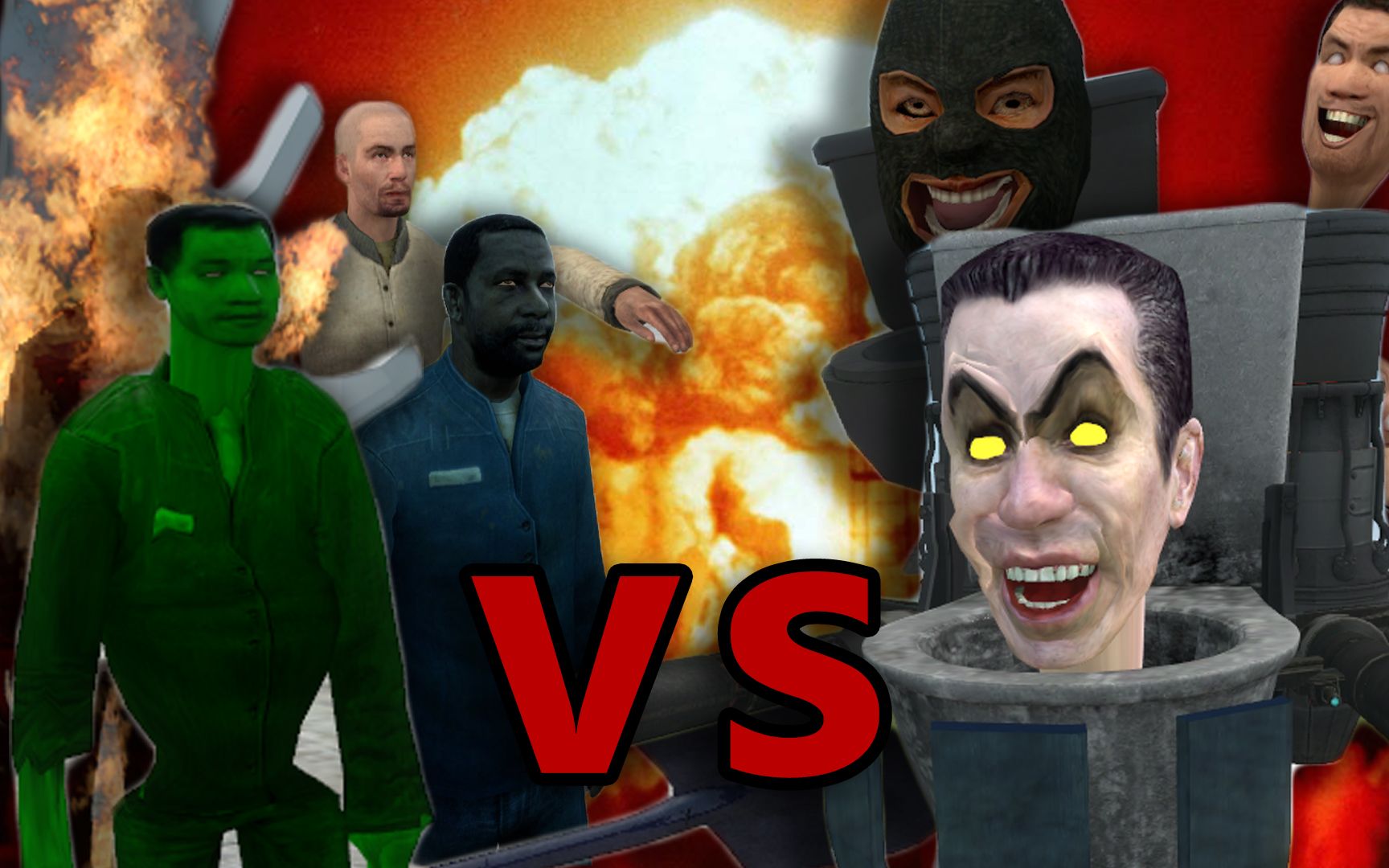 【GMOD】这群nextbots真是各个身怀绝技-玩游戏的姚sir-玩游戏的姚sir-哔哩哔哩视频