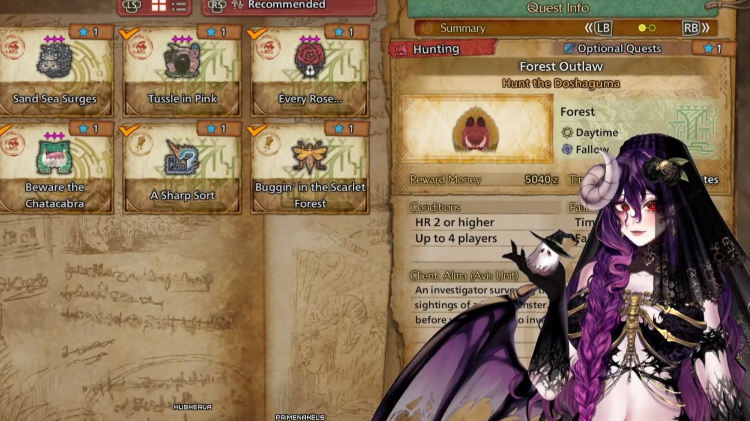 [3-3-25] husherVA - 🔞[LIVE ASMR] Demon wet kisses, licks ️ -＞ MONSTER ...