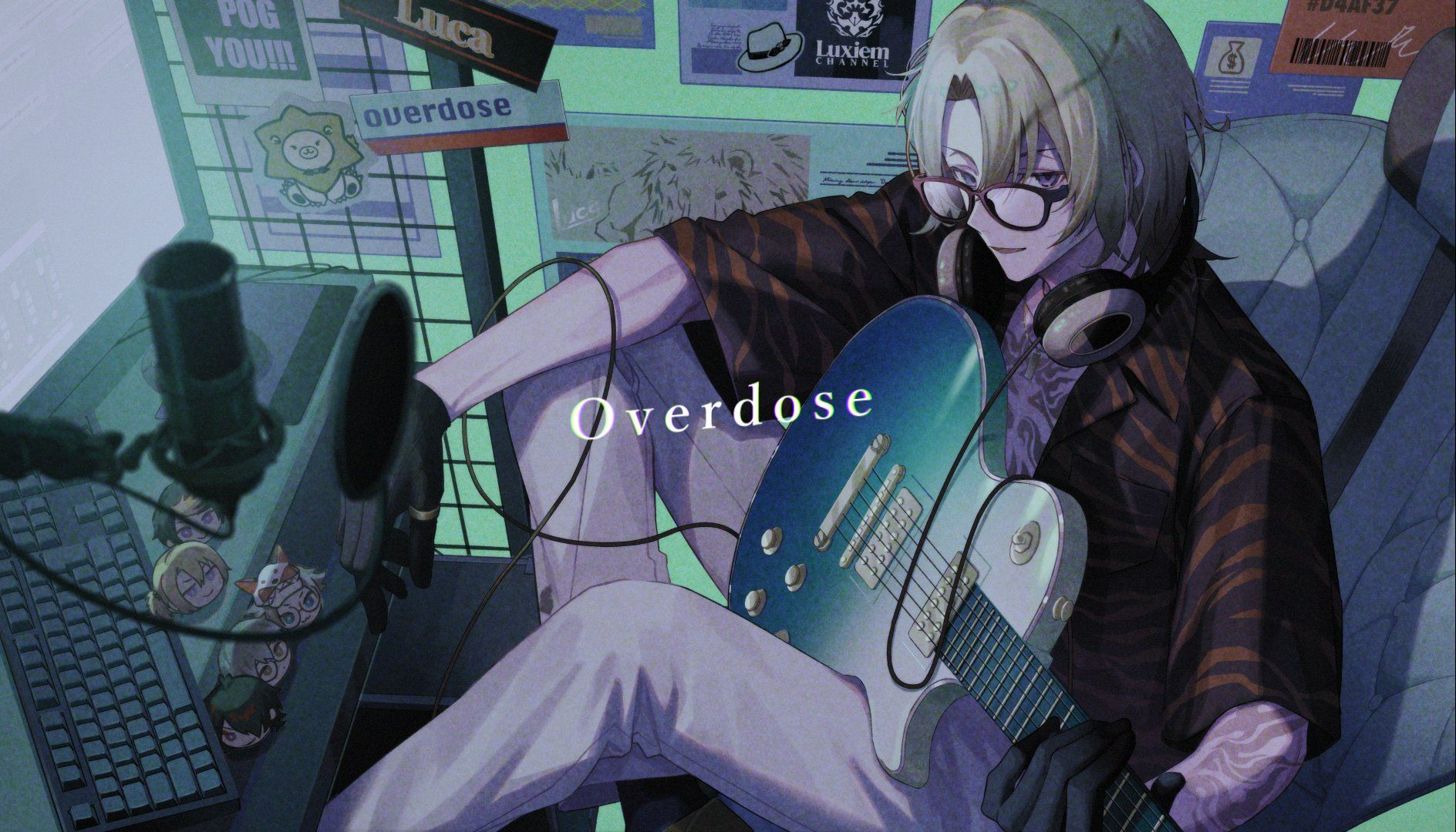 【Luca Kaneshiro Cover】Overdose-所有矛盾在此集合-歌曲-哔哩哔哩视频