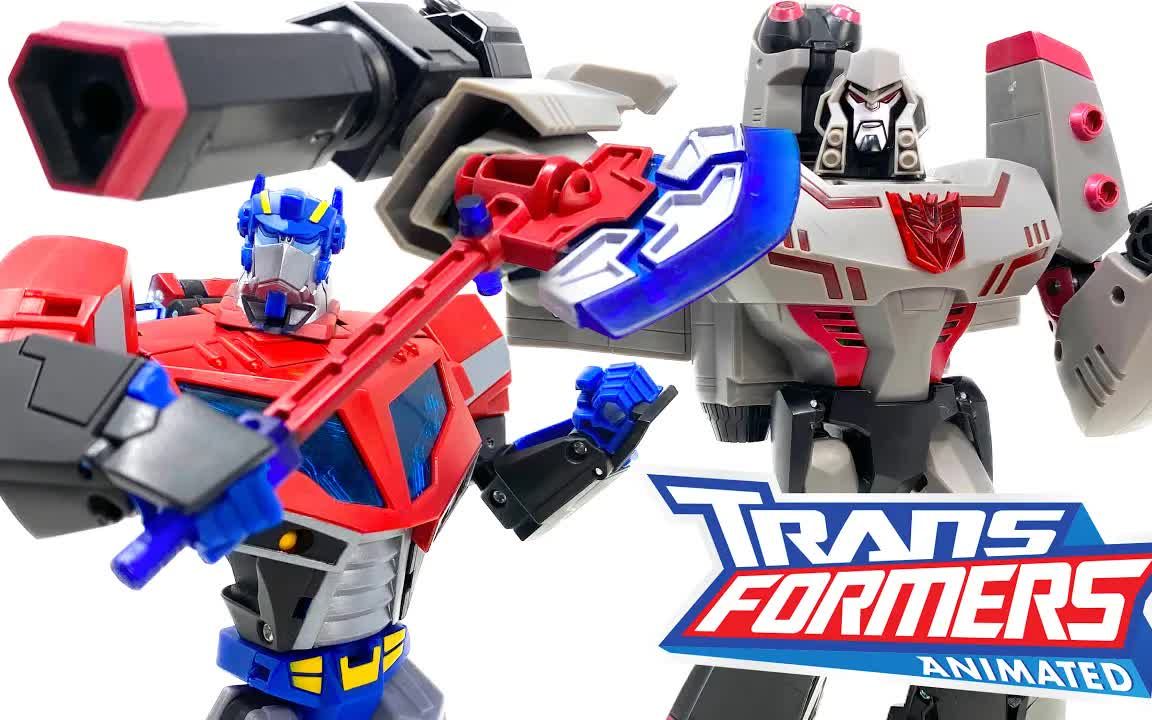 【模玩测评】变形金刚08动画（TFA）L级威震天+V级擎天柱