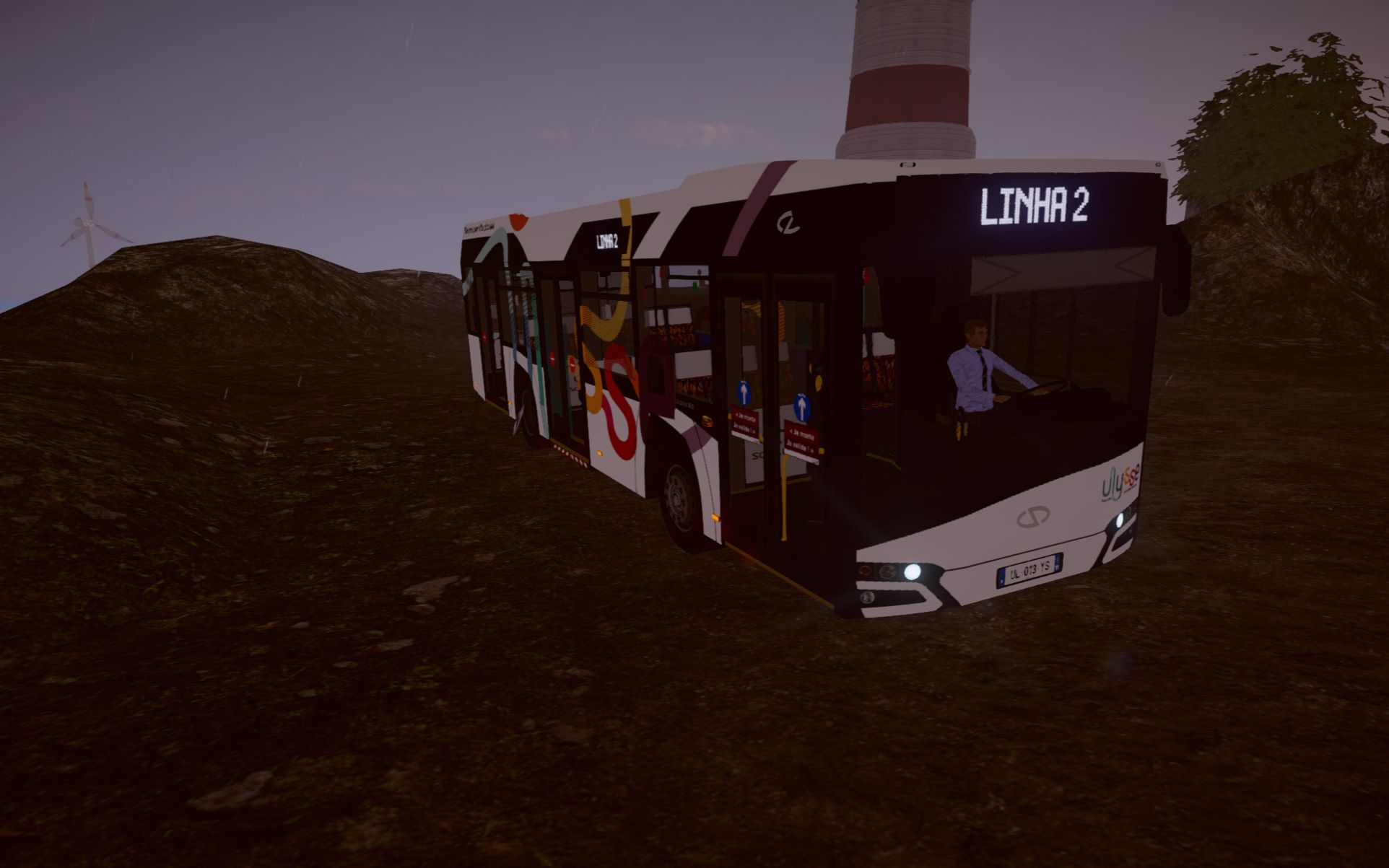 PBSU 电脑版#5 : 清晨小雨中驾驶 SU10 VDV 于 Polo Industrial 2路 | Proton Bus ...