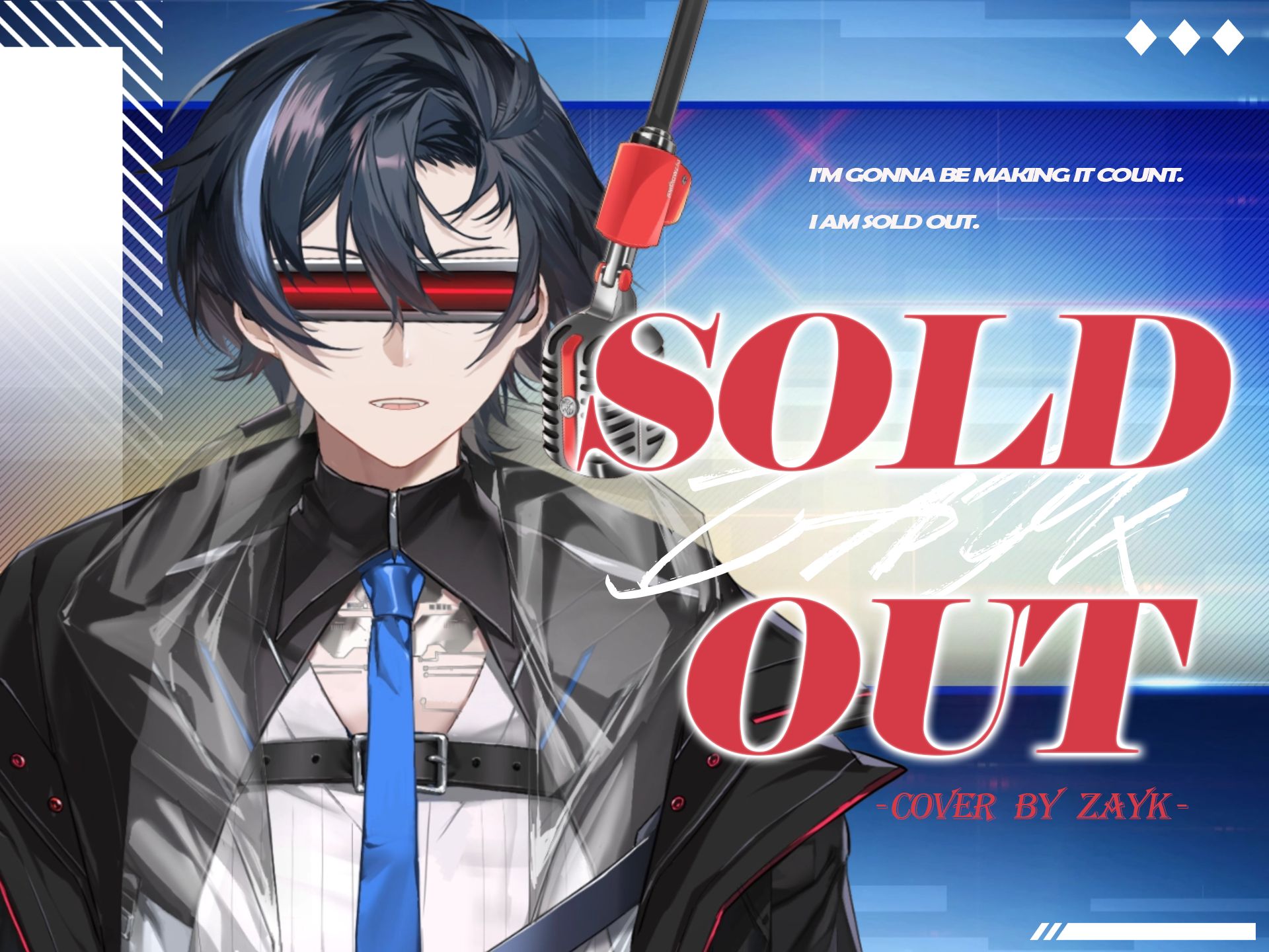 ⚠前方超A预警⚠ 硬核怒音《Sold Out》欧美男声炸裂翻唱-择克Zayk-择克Zayk-哔哩哔哩视频