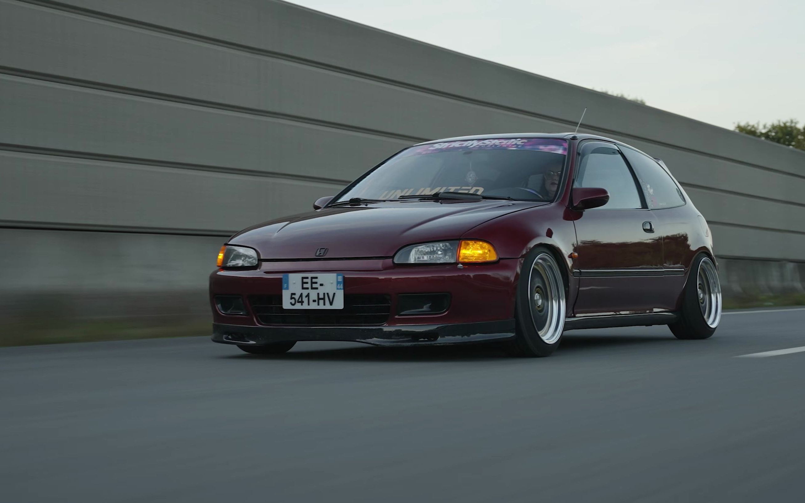 FANNY'S STATIC HONDA EG6 VTI on WORK Wheels | JLB Visuals [4K]_哔哩哔哩 ...