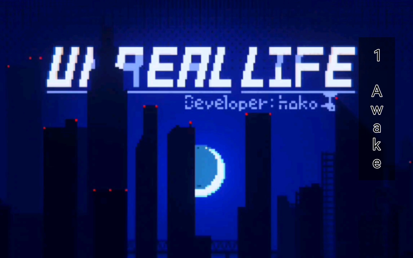【Unreal life】1 Awake_剧情