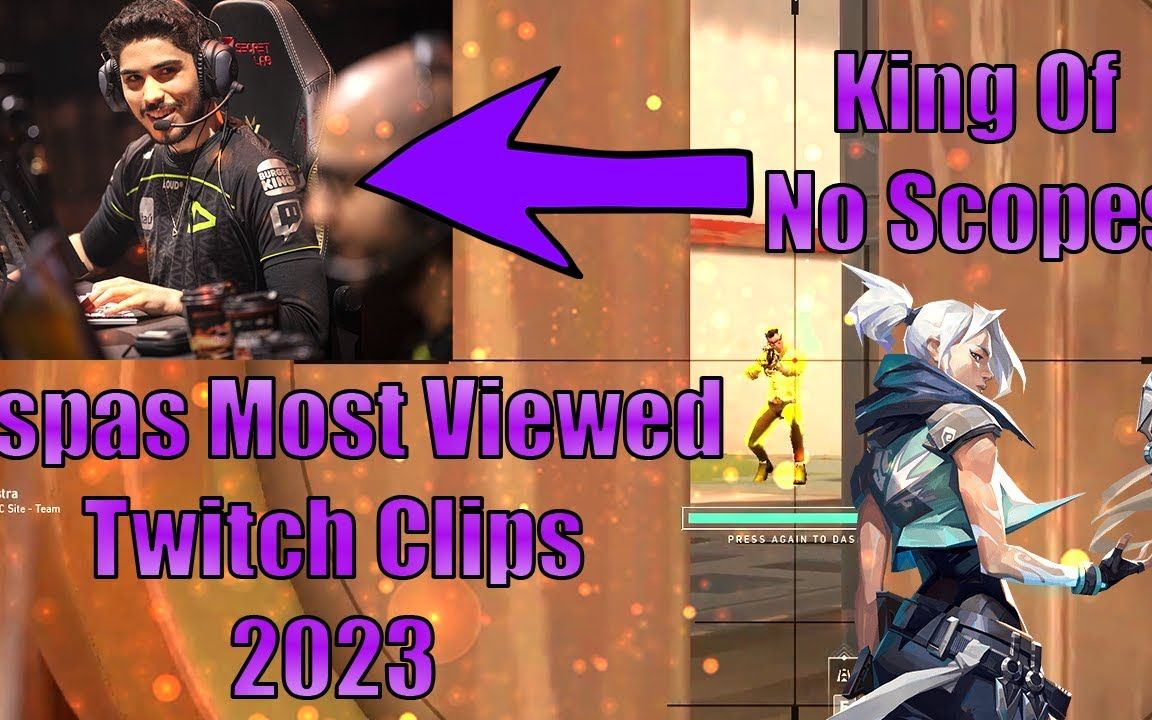 2022年LOUD Aspas 观看次数最多的 Twitch 剪辑