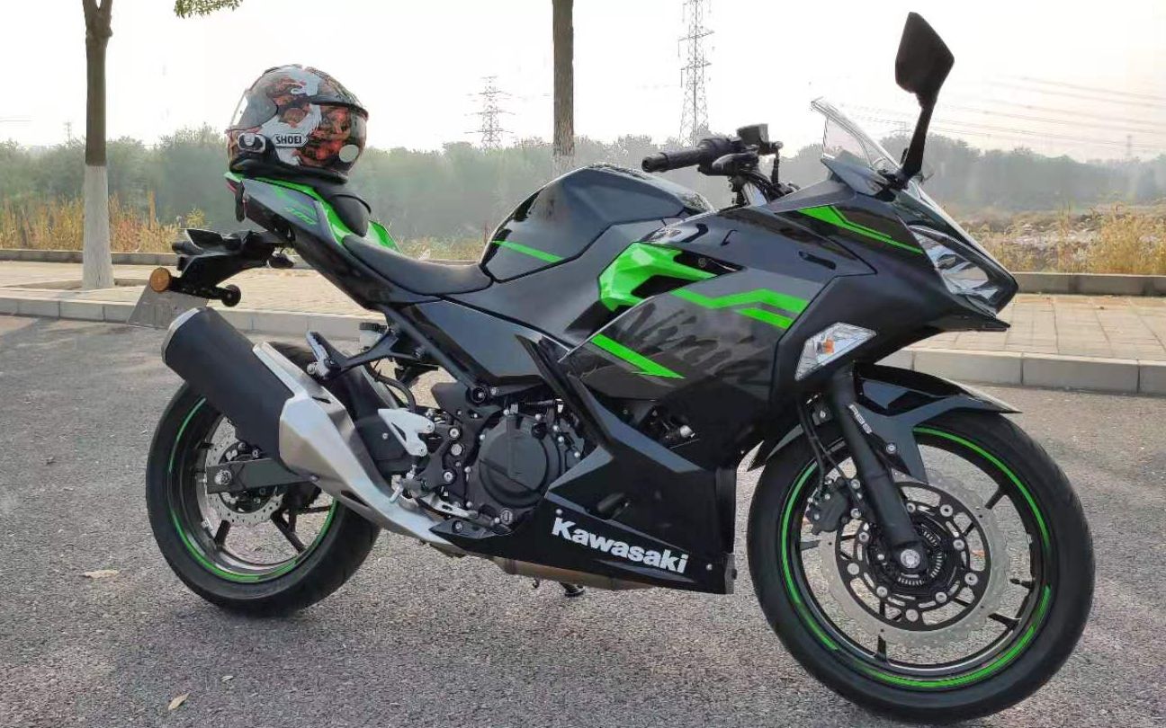 老二十七的NINJA400骑行日常，试一下360怎么玩_哔哩哔哩_bilibili