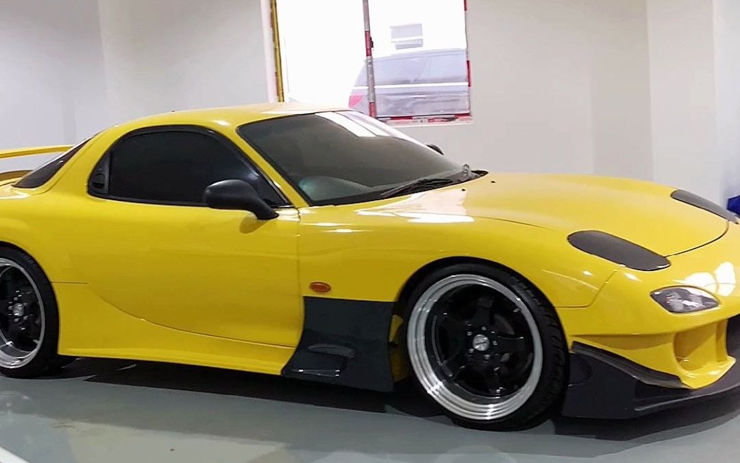 我想开马自达RX-7，成为头文字D真正女主角！_哔哩哔哩_bilibili