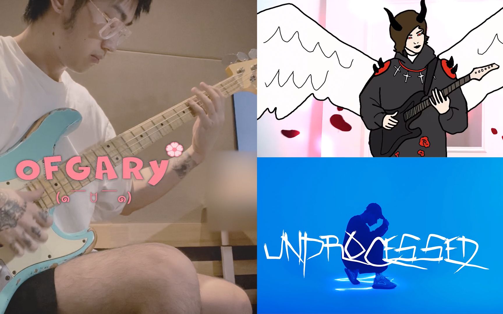 潮 歌 弹 一 弹 Unprocessed - Real (feat. Polyphia's Tim Henson & Clay Gober ...