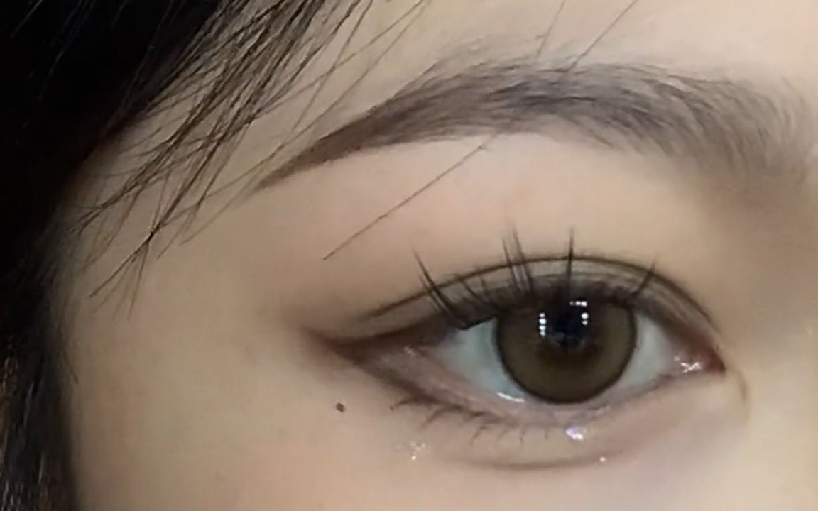 看完这个视频,我不信你还不会画眉毛和眼妆 哔哩哔哩