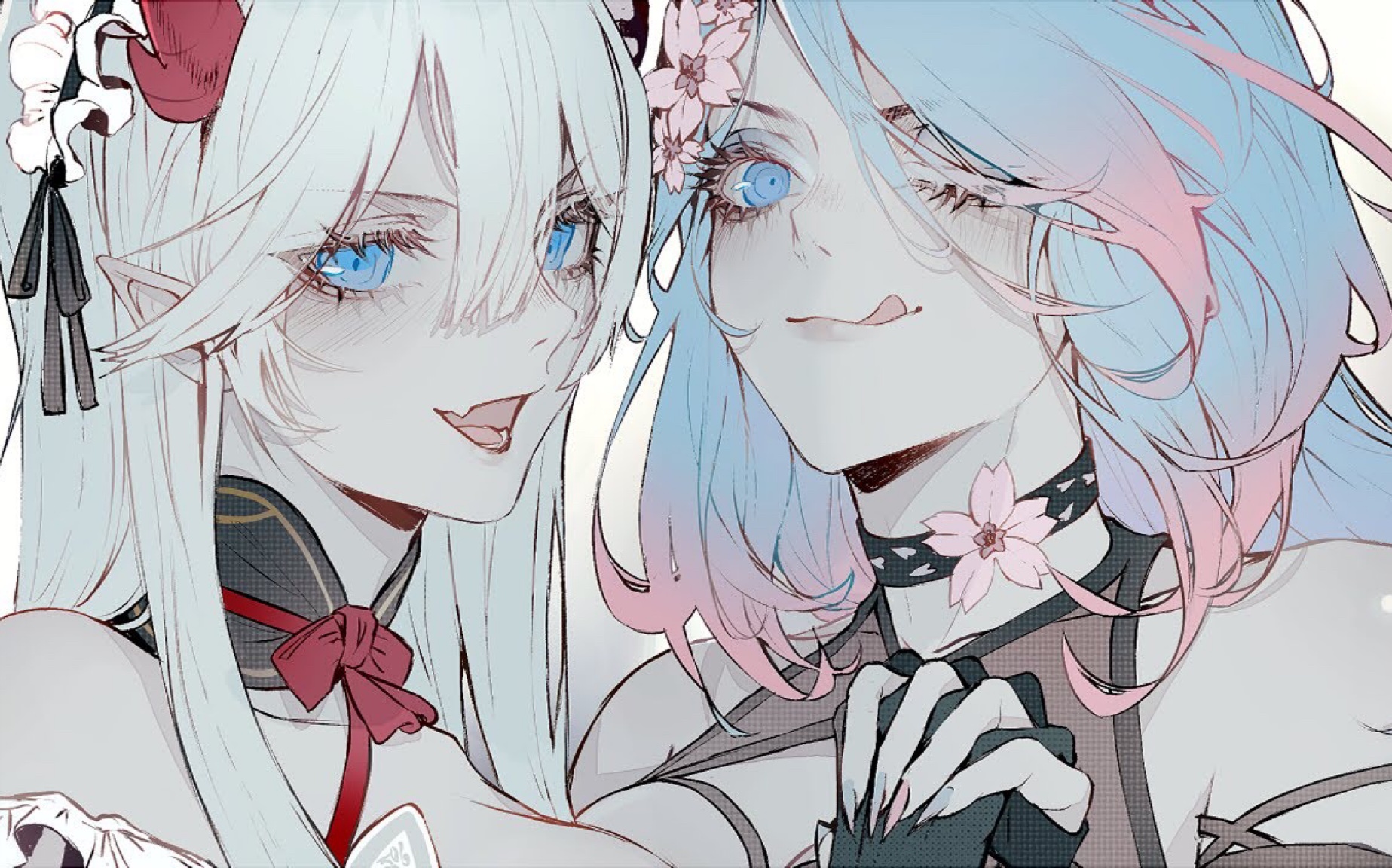 画师theCecile绘画过程_哔哩哔哩_bilibili