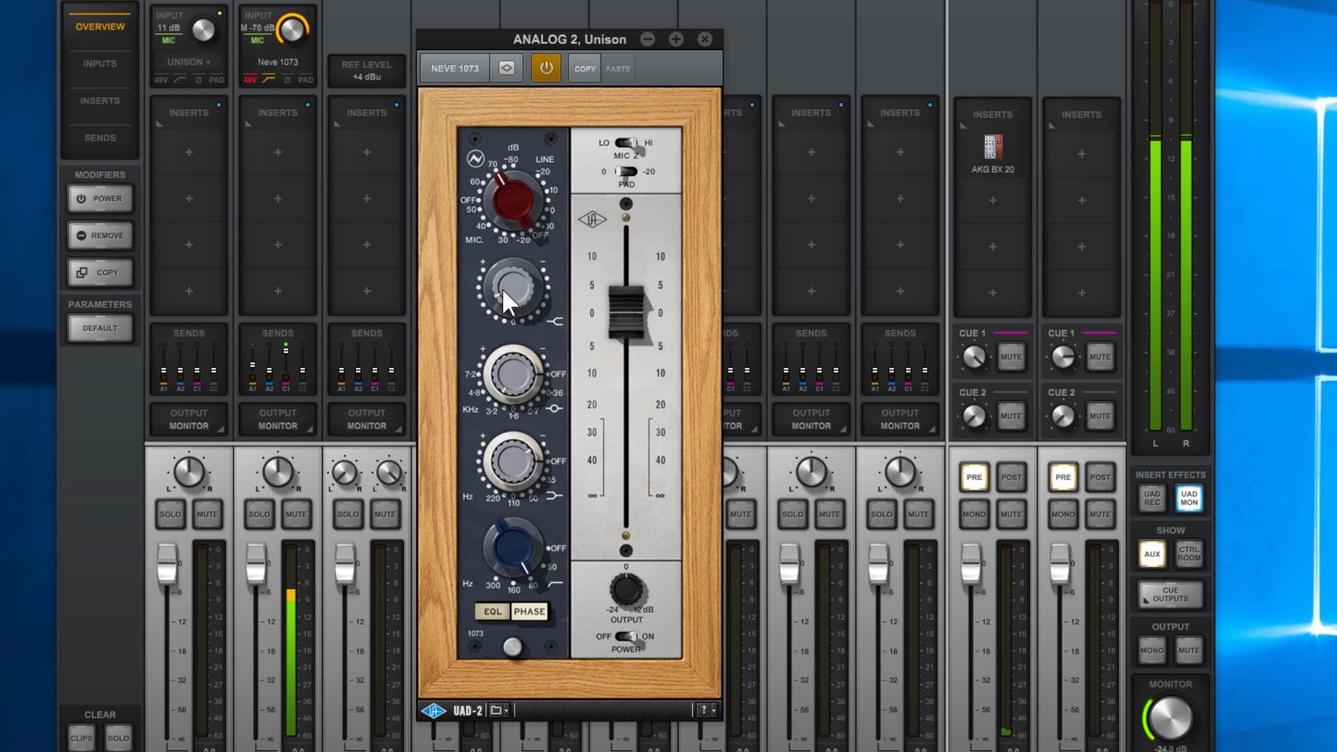 传奇效果器UAD Neve 1073话放通道条_哔哩哔哩_bilibili