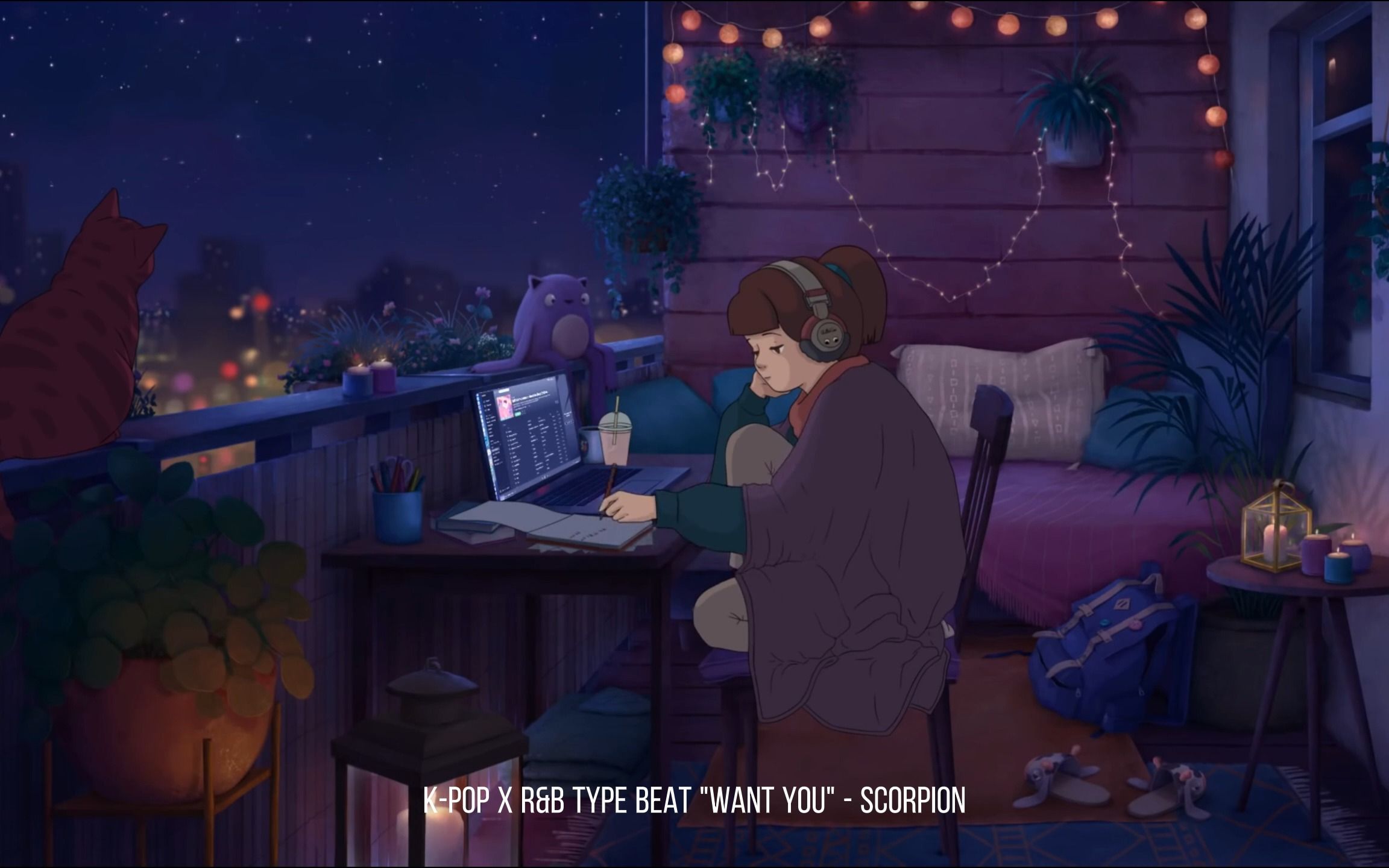 [免费伴奏]用这首Beat写给你朝思暮念的人吧 丨 K-Pop x R&B Type Beat "Want You"-BS今天还在做伴奏-BS ...