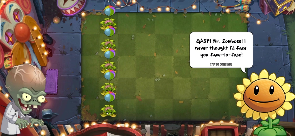 PvZ2 Backyard Big Top Act ll-Level6_哔哩哔哩bilibili_植物大战僵尸2