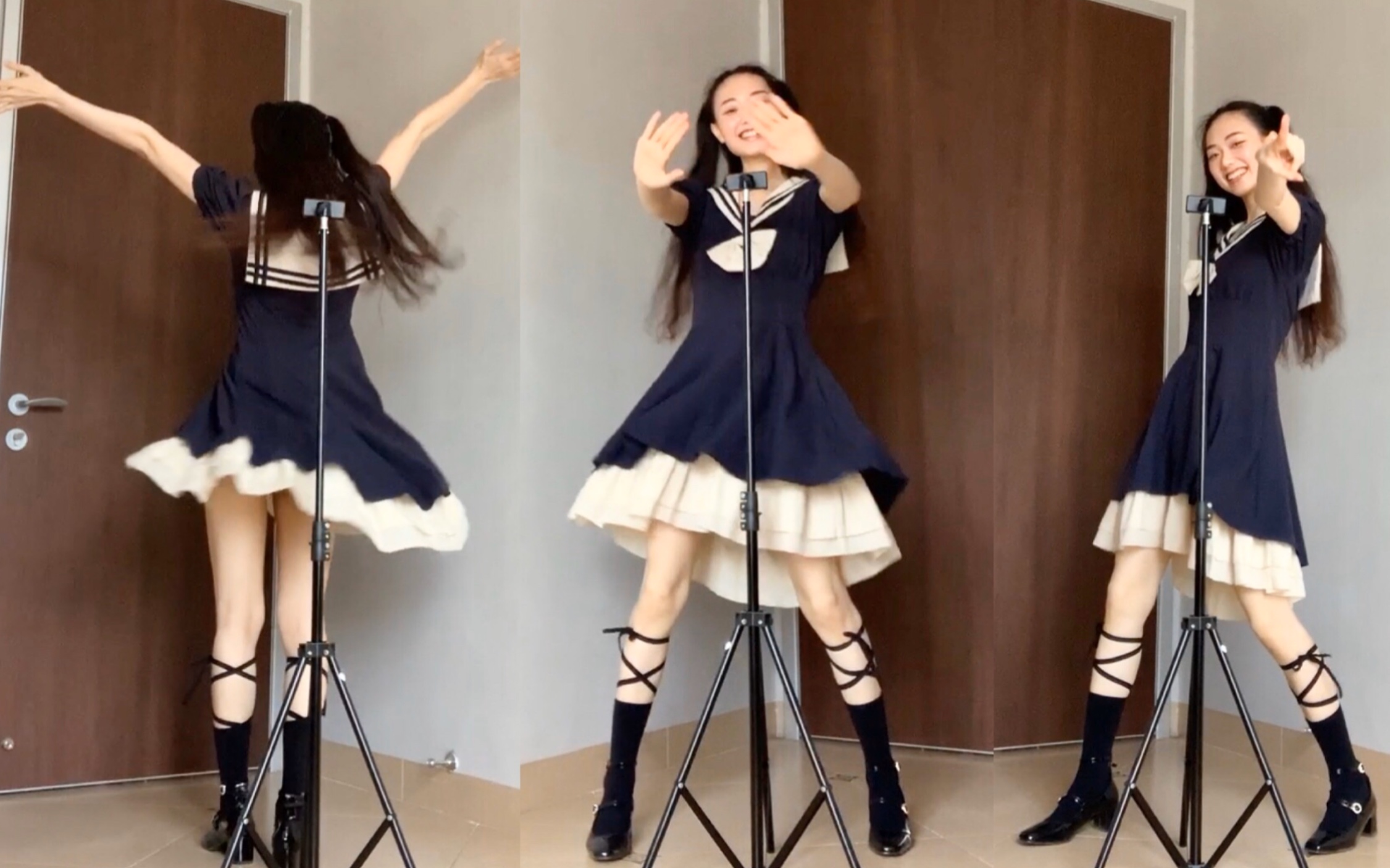 【不良少女の纯一】钢管舞舞见初尝试可（sha）爱（diao）风 看了这支舞一个打十个_哔哩哔哩_bilibili