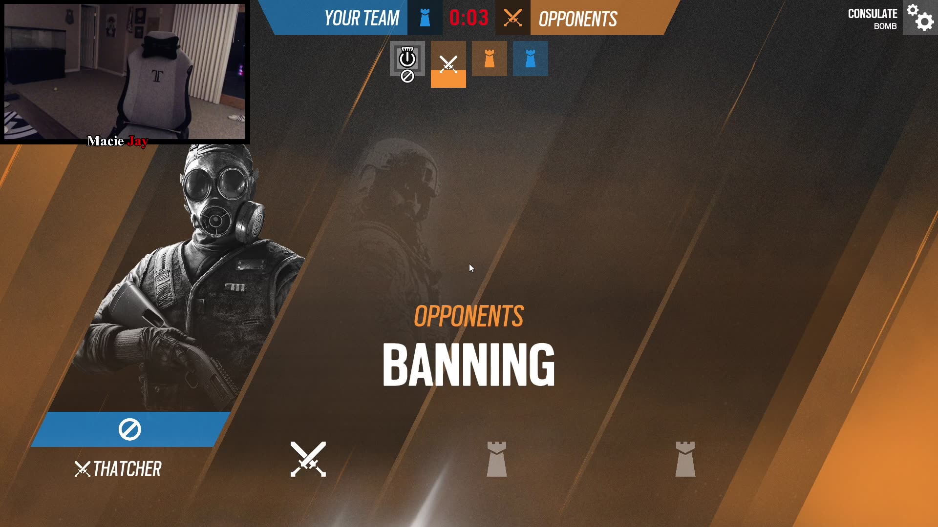 【Macie Jay】-彩虹六号2023.1.25直播录像 - 哔哩哔哩