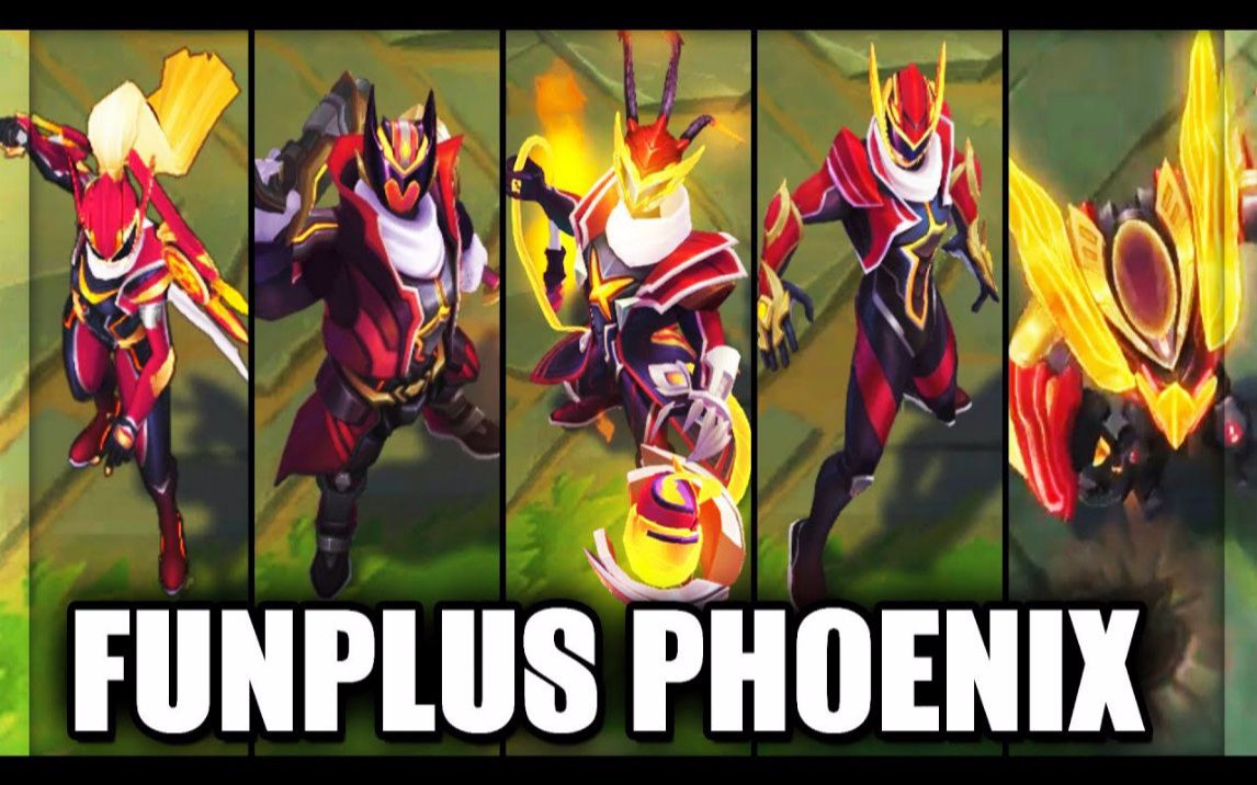 FunPlus Phoenix FPX冠军皮肤预览_哔哩哔哩_bilibili