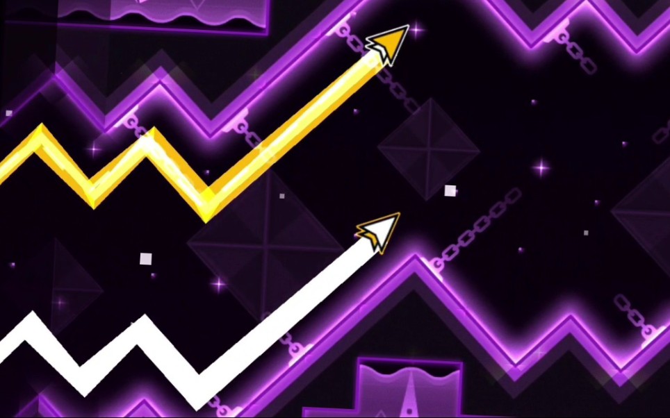 [几何冲刺]:(INSANE DEMON) "Neon Cluster" by LmAnubis & Morphix_哔哩哔哩_bilibili