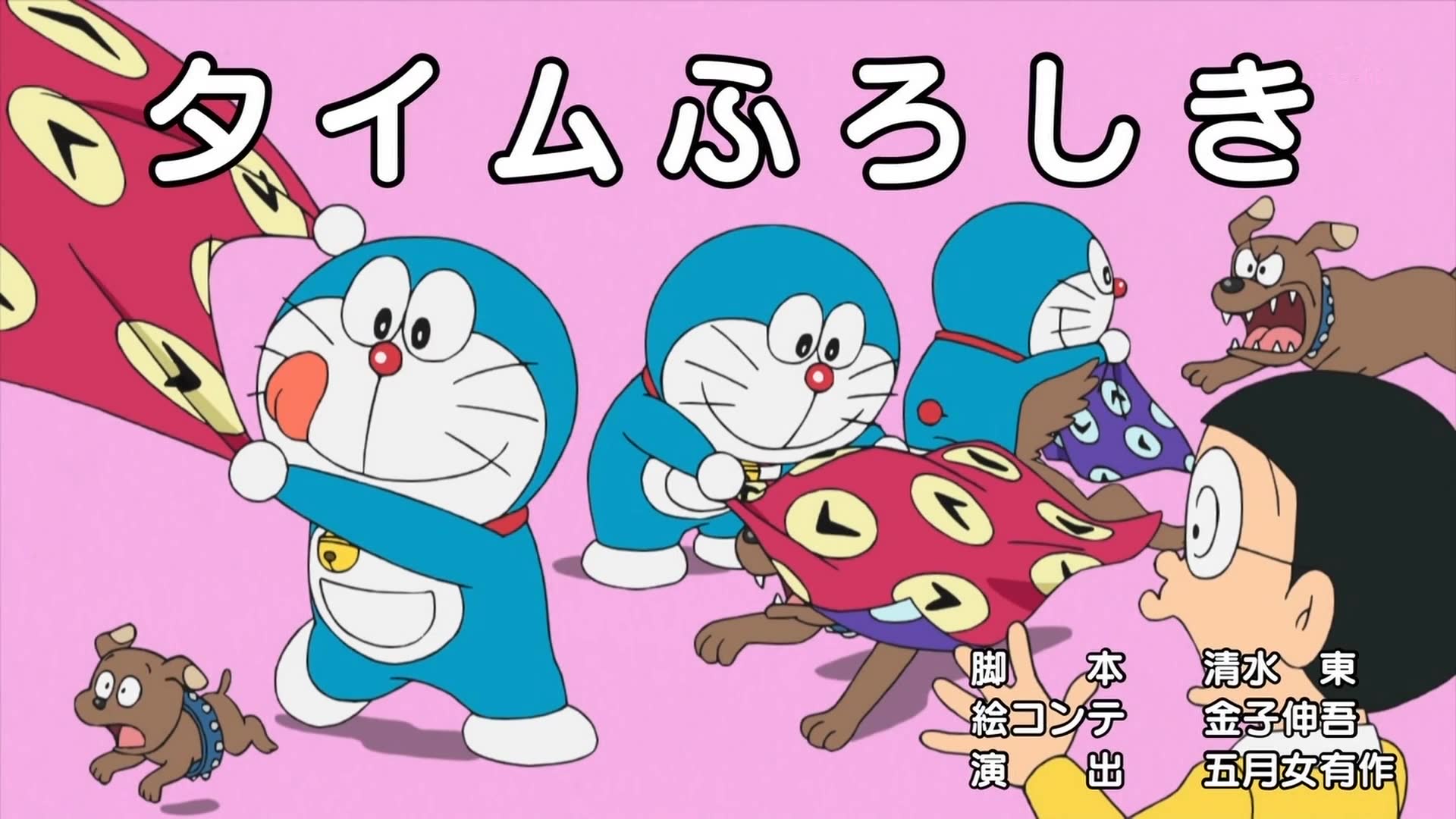 [哆啦字幕组-RAW][NEW DORAEMON][554][2019.03.08][HDTV][1920x1080][タイムふろしき&ニセ ...