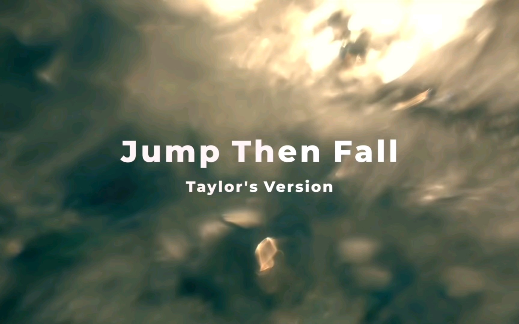 Taylor Swift - Jump Then Fall (Taylor's Version) (Lyric Video)-午 ...