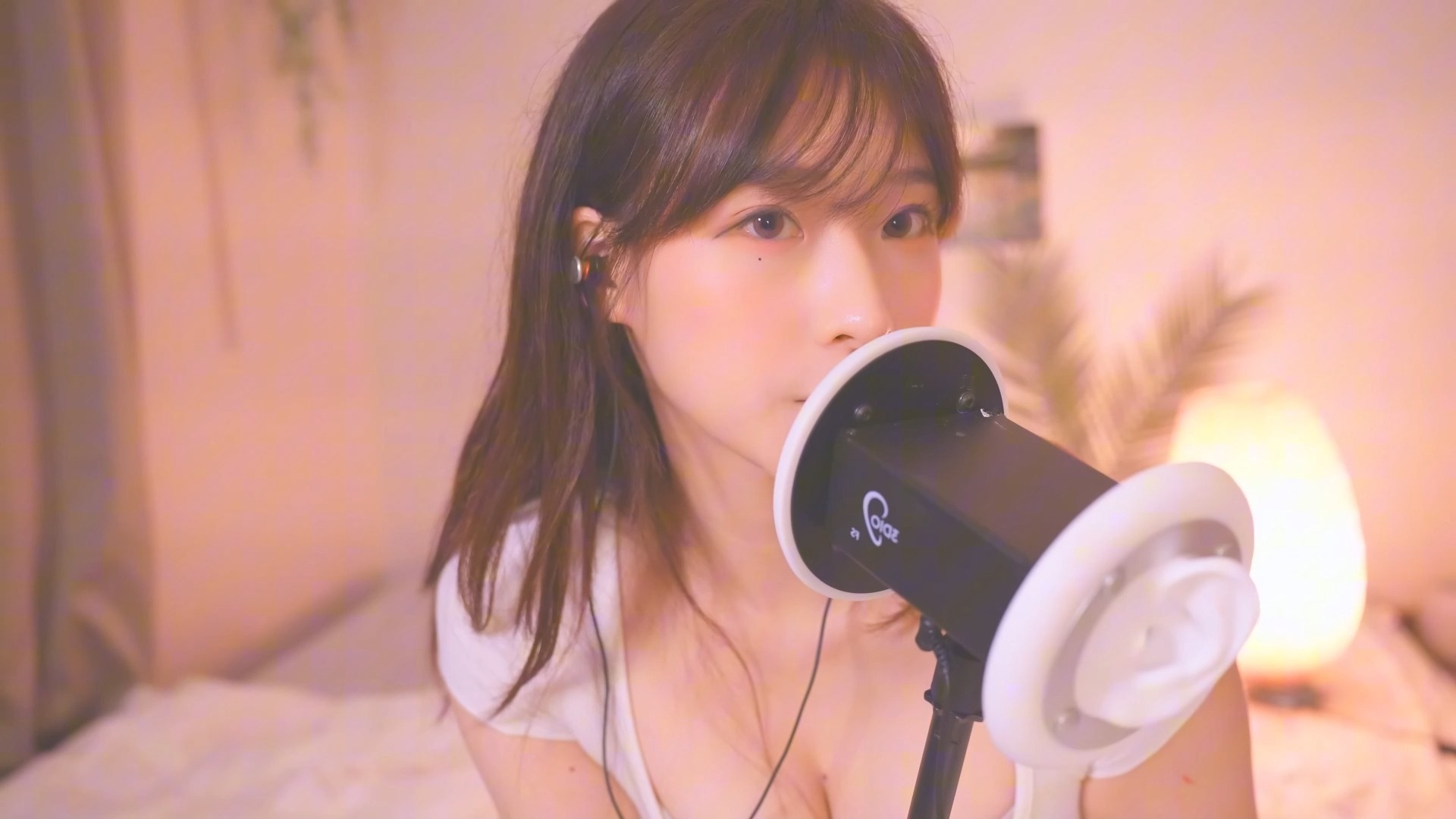 【명아츄 ASMR Irene】卧室内享受女友温柔的睡前助眠，今晚可以一起💕-祝你睡个好觉叭-祝你睡个好觉叭-哔哩哔哩视频