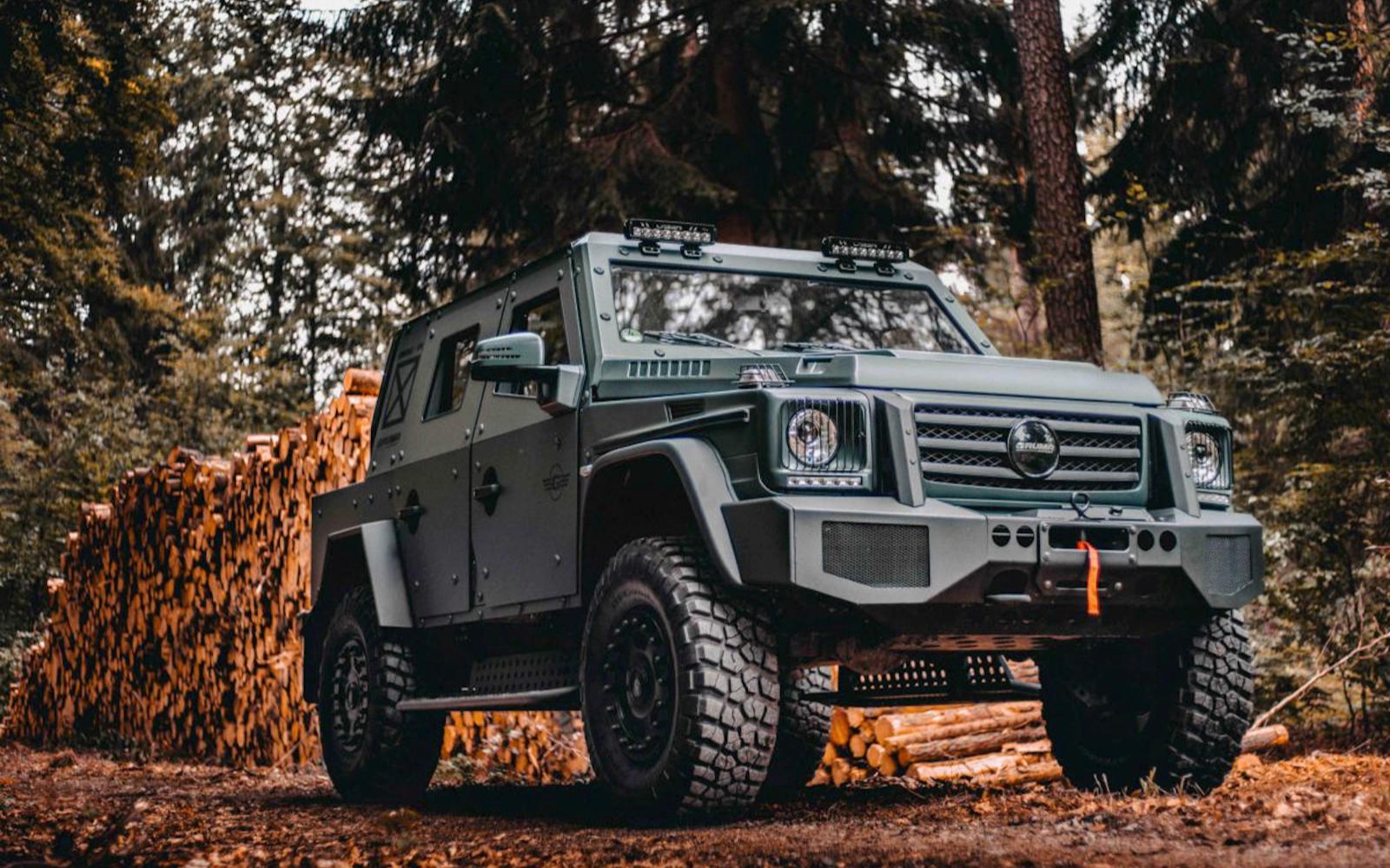 地球很危险，这是我见过的最硬核的G500 4x4改装了！_哔哩哔哩_bilibili