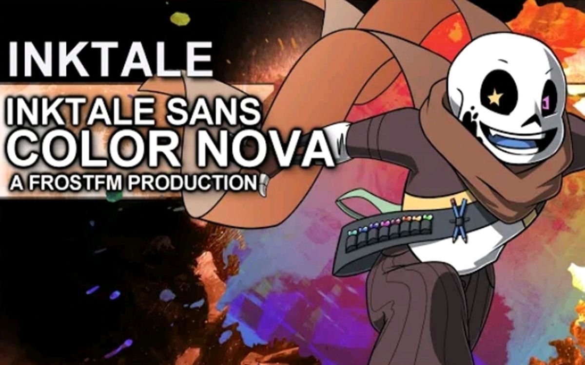 【Undertale音乐】Inktale: Color Nova (Ink Sans FanmadeTheme)(Instrumental ...